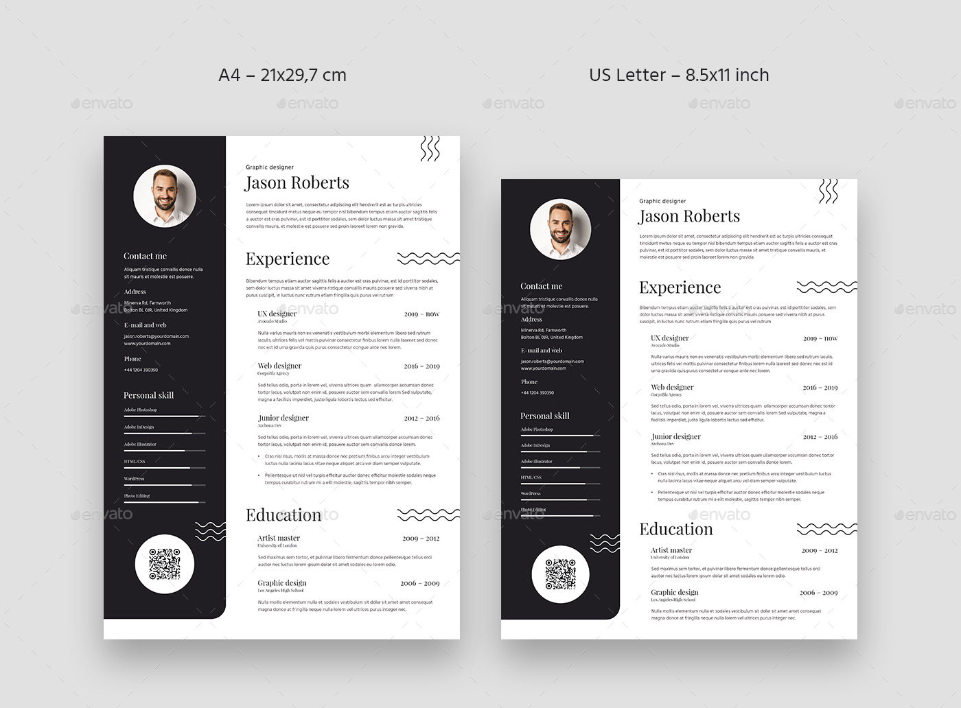 Designer Resume Flyer Template, Print Templates | GraphicRiver