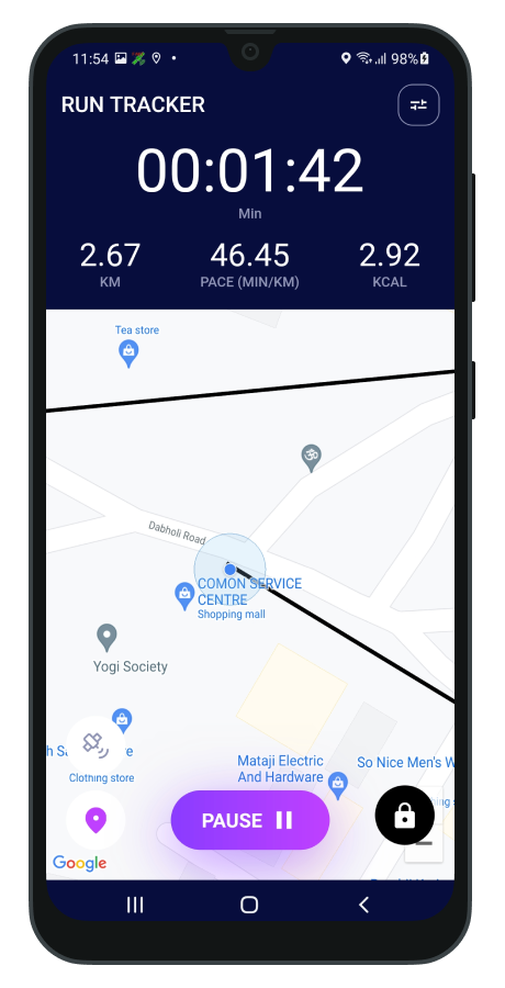 Run Tracker, Step Counter and Water Reminder - Flutter Android & iOS ...