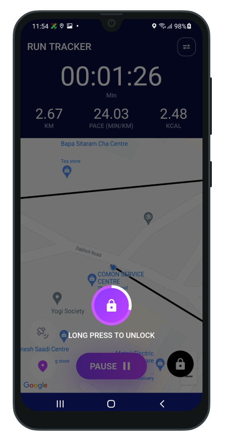 Run Tracker, Step Counter and Water Reminder - Flutter Android & iOS ...
