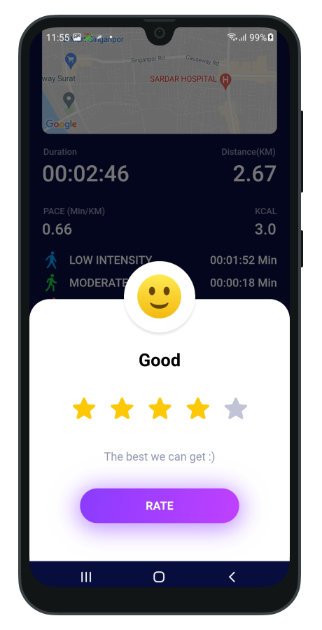 Run Tracker, Step Counter and Water Reminder - Flutter Android & iOS App (40 Languages) by ...
