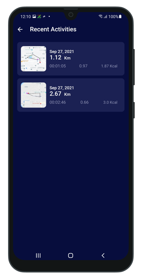Run Tracker, Step Counter and Water Reminder - Flutter Android & iOS ...