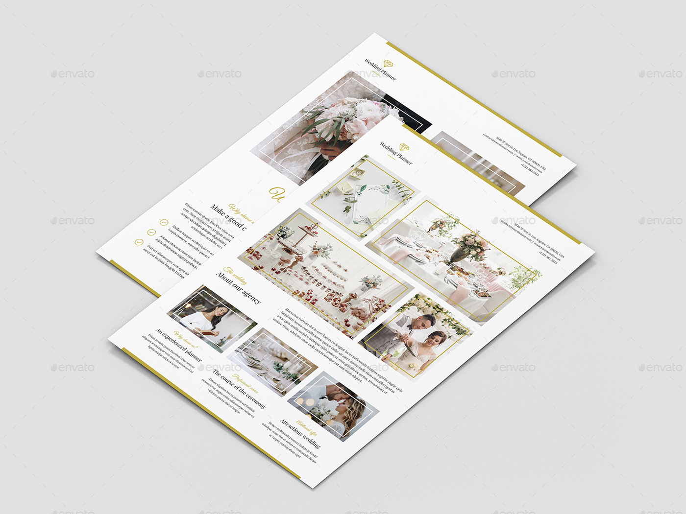 Wedding Offer Flyer Template by artbart2 | GraphicRiver