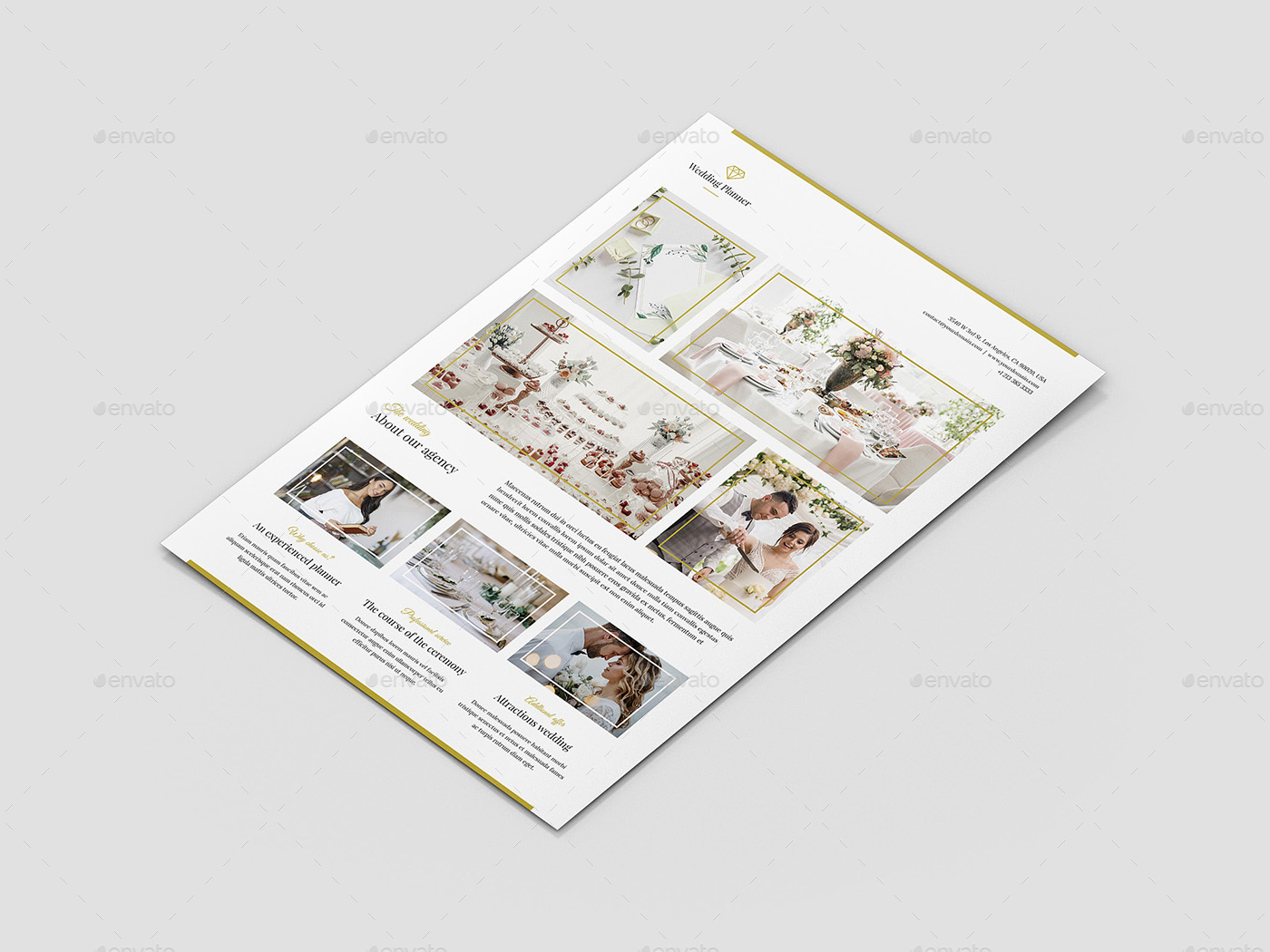 Wedding Offer Flyer Template by artbart2 | GraphicRiver