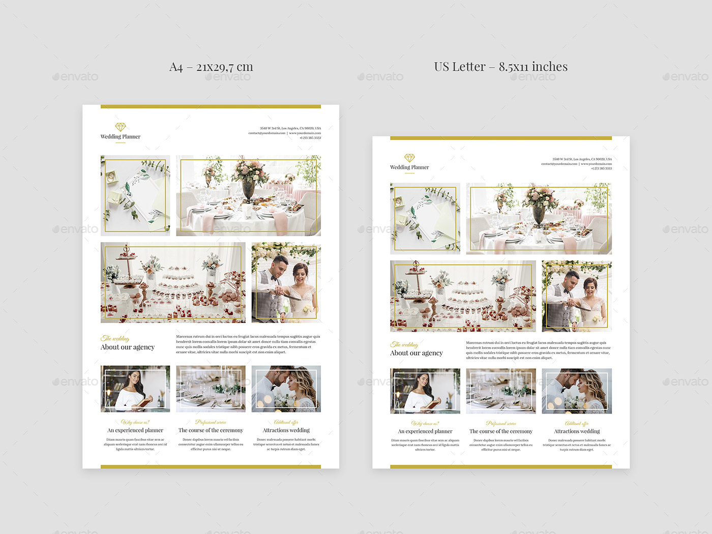 Wedding Offer Flyer Template by artbart2 | GraphicRiver