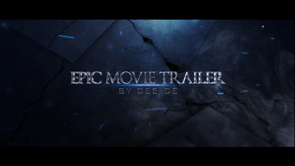Epic Cinematic Movie Trailer, After Effects Project Files | VideoHive