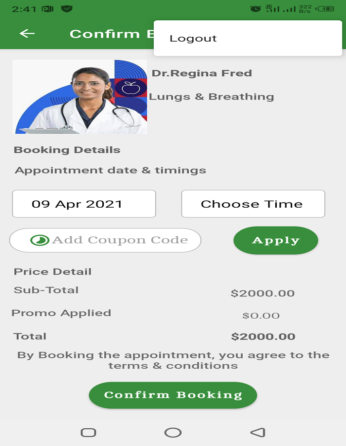 Telemedicine Doctor App - Booking Appointment with Doctors ...