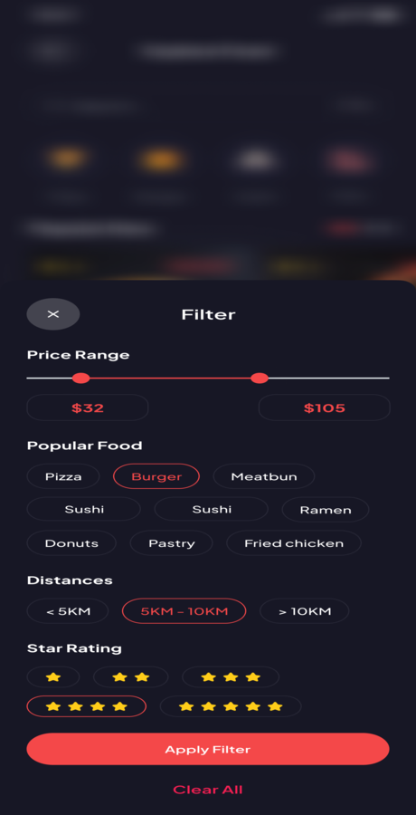 ResFood ANDROID + IOS + FIGMA | UI Kit | Flutter | Food Delivery App | Free Figma File by ...