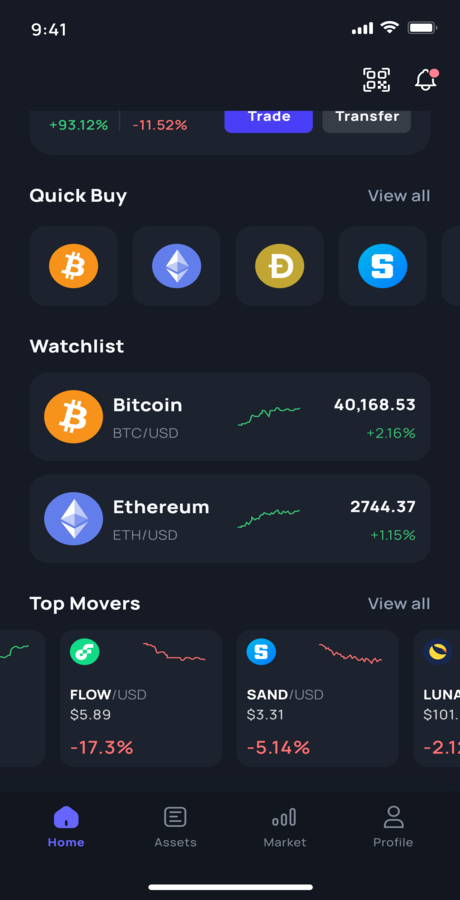 Crypto Currency App FIGMA + XD + SKETCh + Sonar Qube Test Report | UI ...