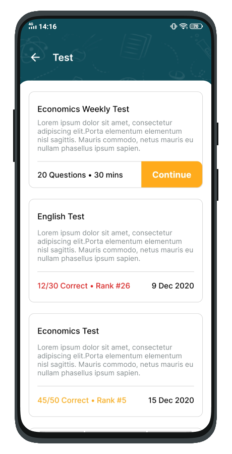 Online Class App Template |Coaching App | Online Exam eLearning App ...