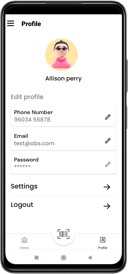 Scan Qr React Native Iosandroid App Template For Barcode Scanner By Vginfotec
