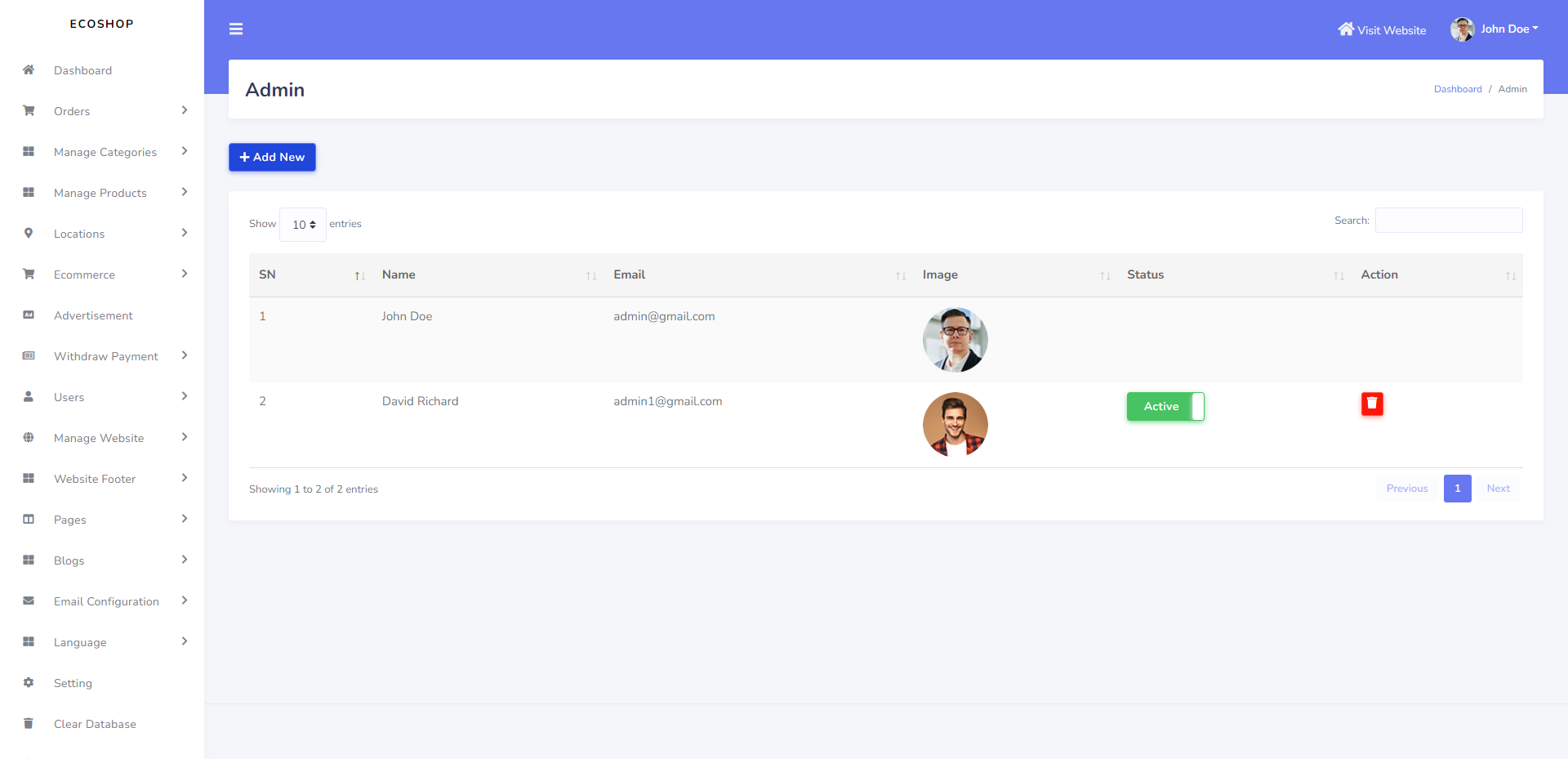 EcoShop - Multivendor Food, Grocery, Ecommerce Flutter App with Admin Panel & Website by ...
