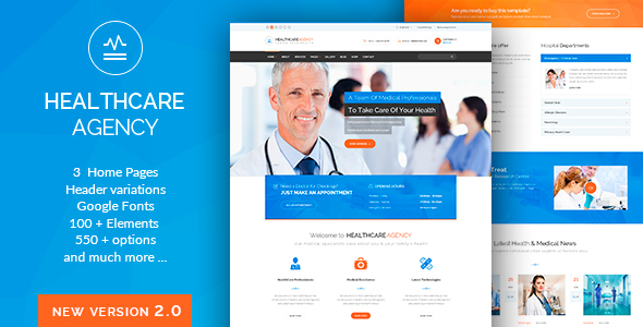 Health Care - Medical Hospital Theme by Templines | ThemeForest