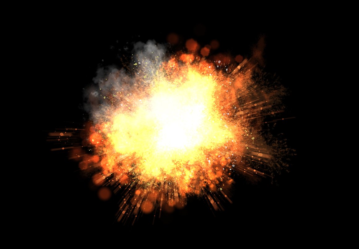 PS Gun Firing Brushes & Png Pack, Add-ons | GraphicRiver