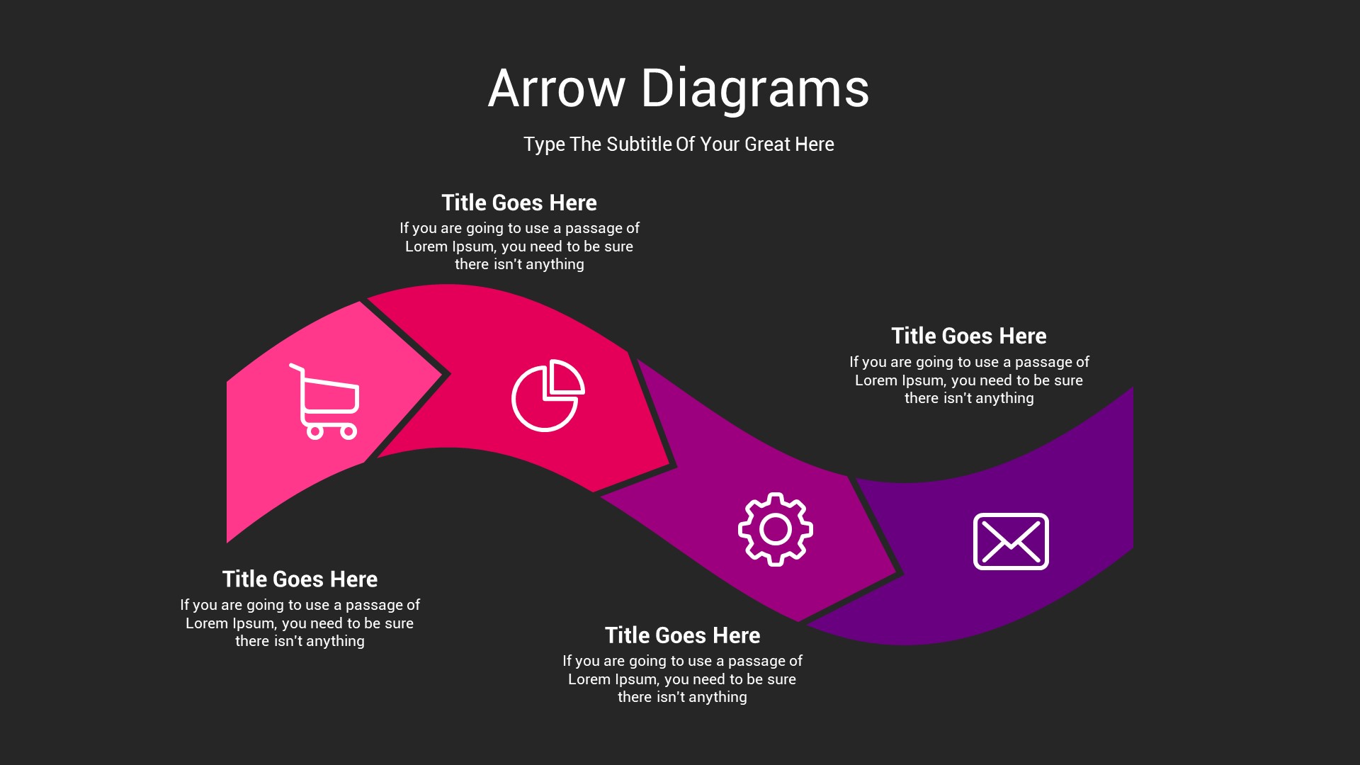 Arrow Diagrams Animated Powerpoint Presentation, Presentation Templates