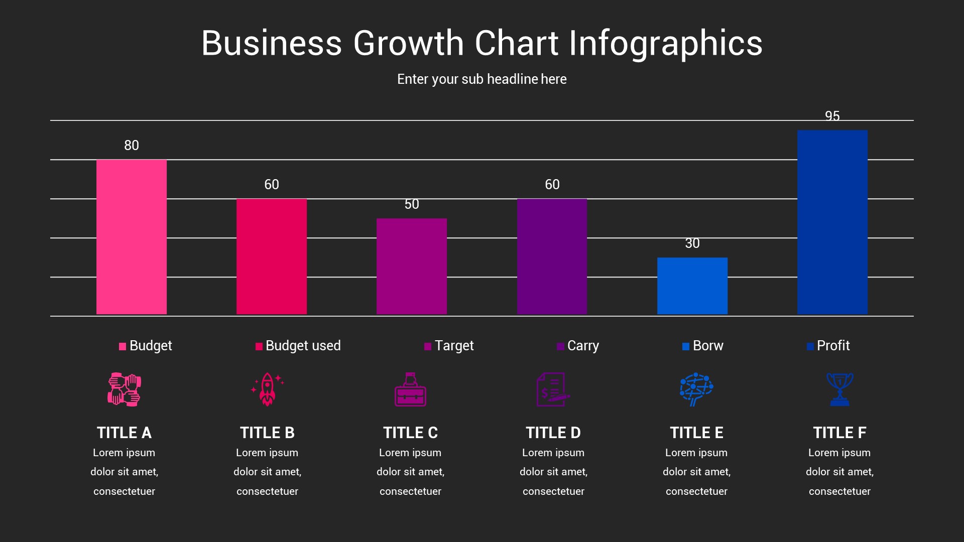 Business Growth Animated Powerpoint Presentation, Presentation Templates