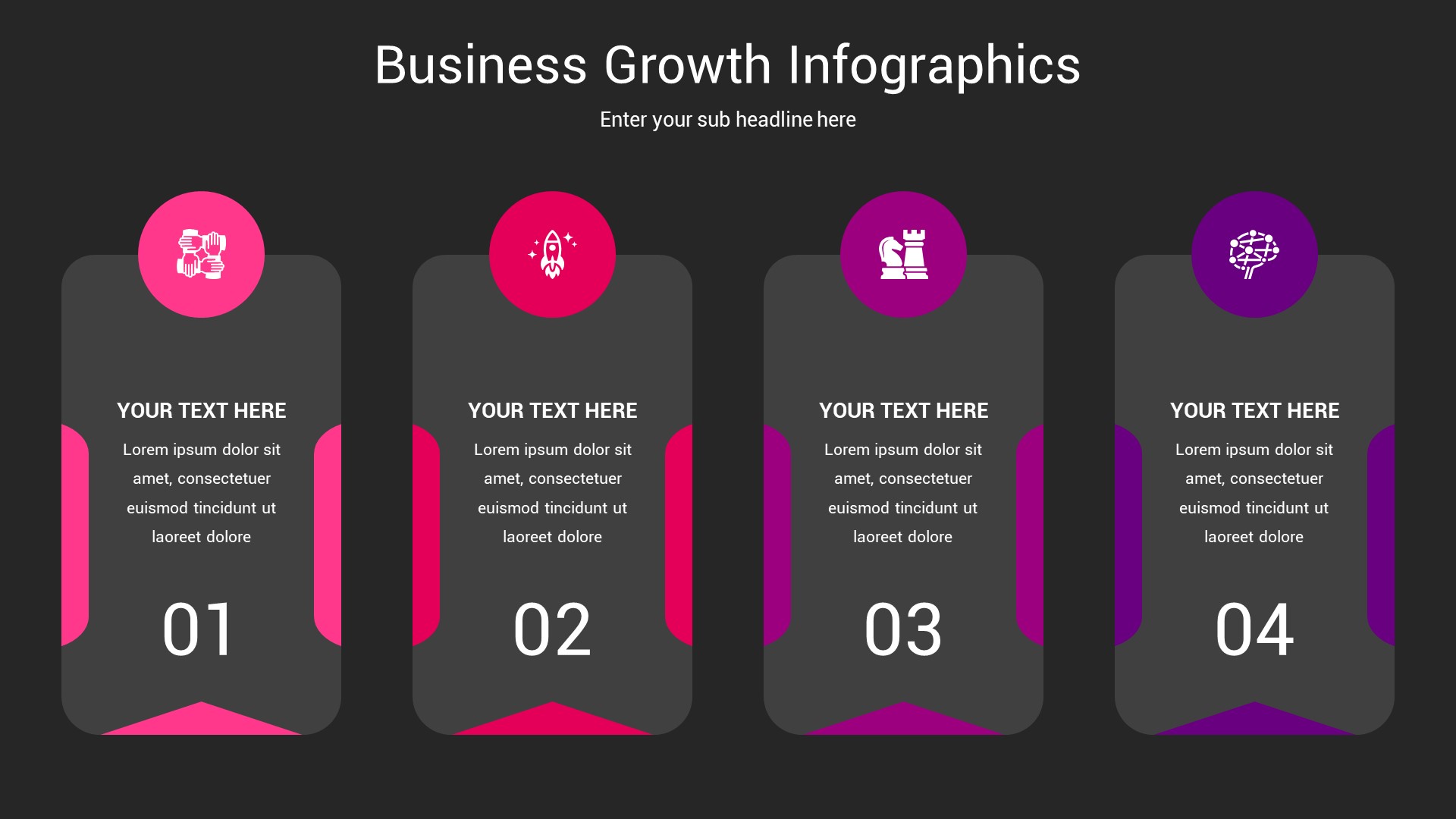 Business Growth Animated Powerpoint Presentation, Presentation Templates