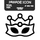 Parade icon pack black style, Icons | GraphicRiver