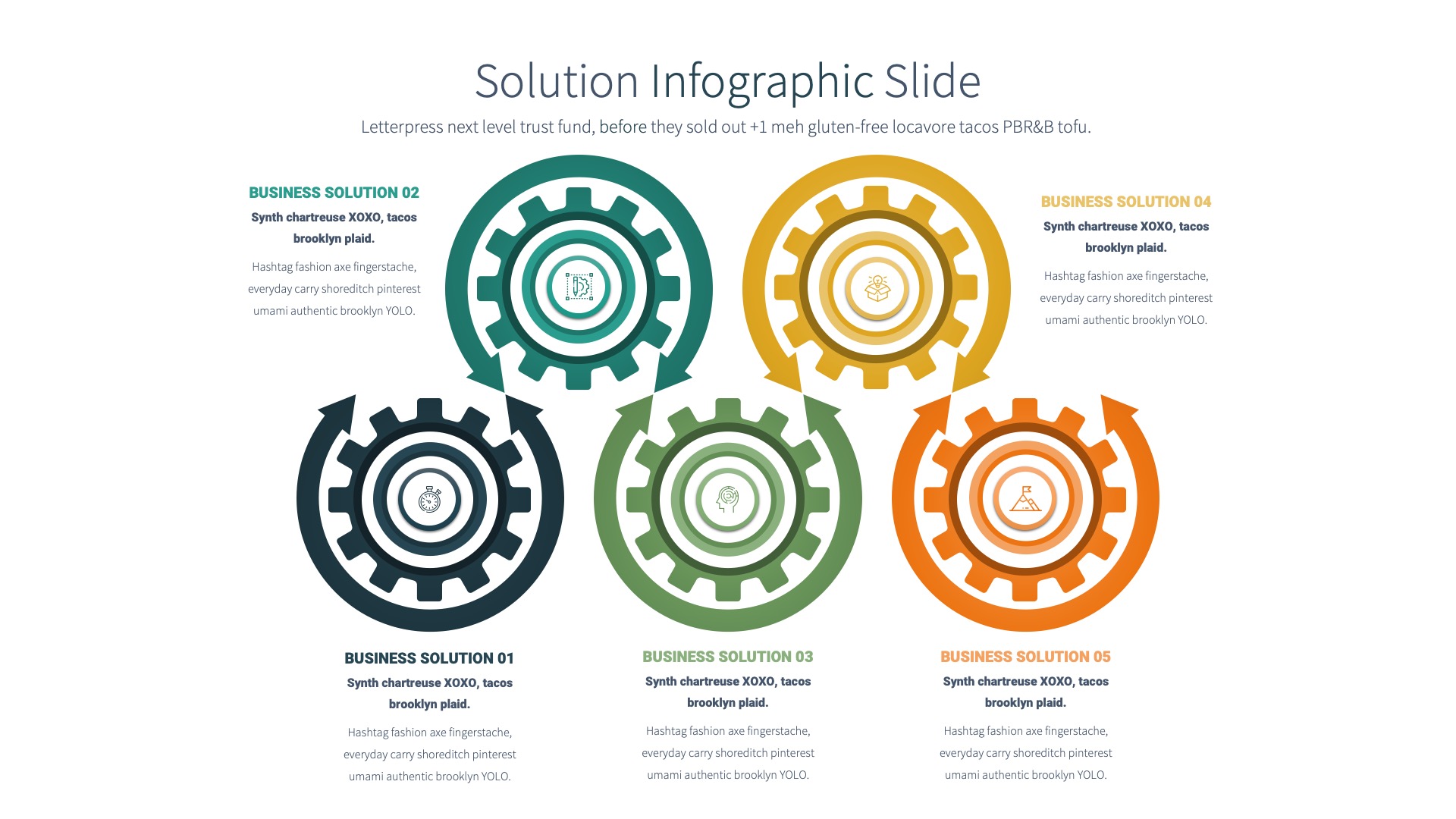 Solution - PowerPoint Infographics Slides, Presentation Templates ...