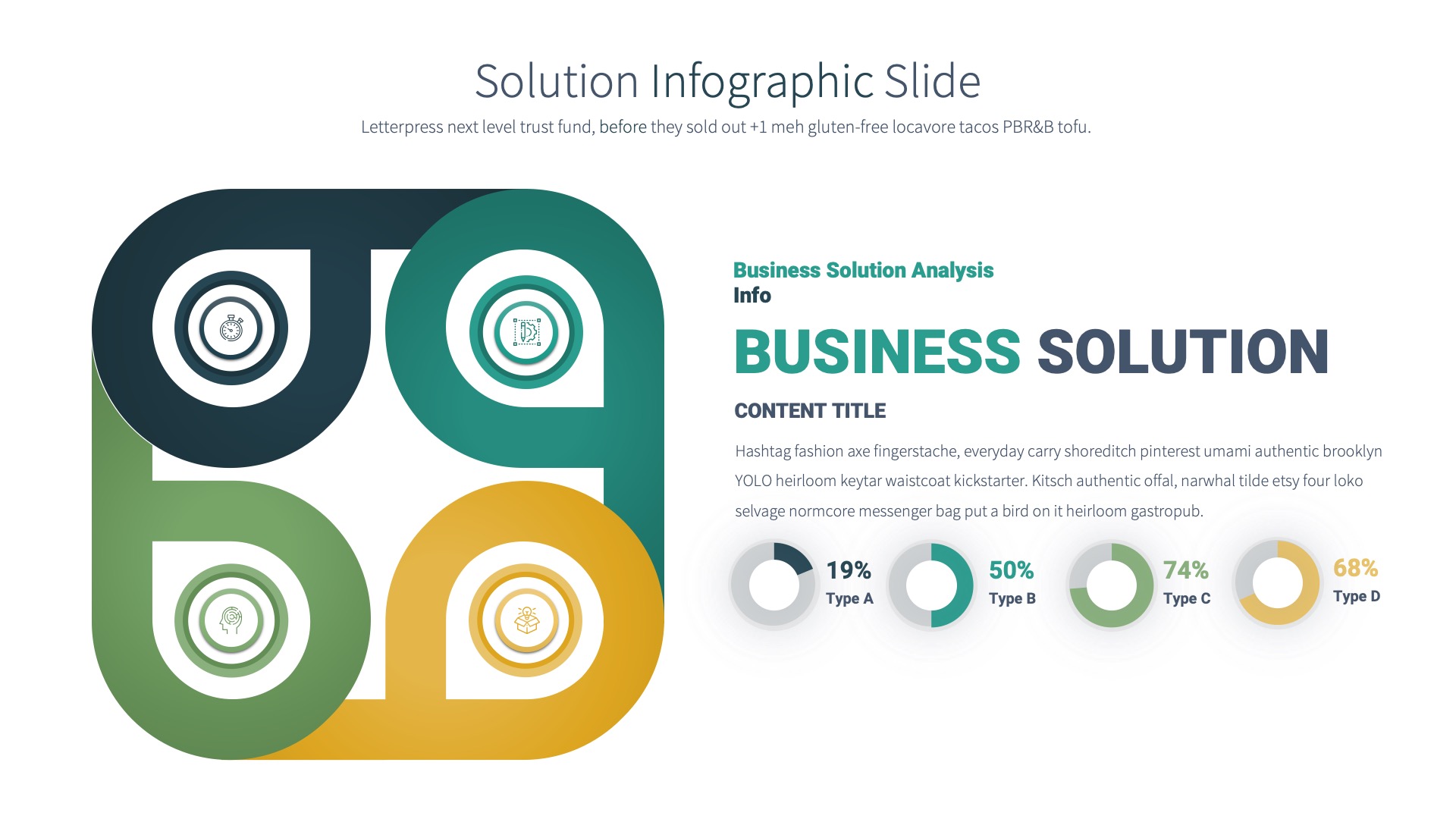 Solution - PowerPoint Infographics Slides, Presentation Templates ...