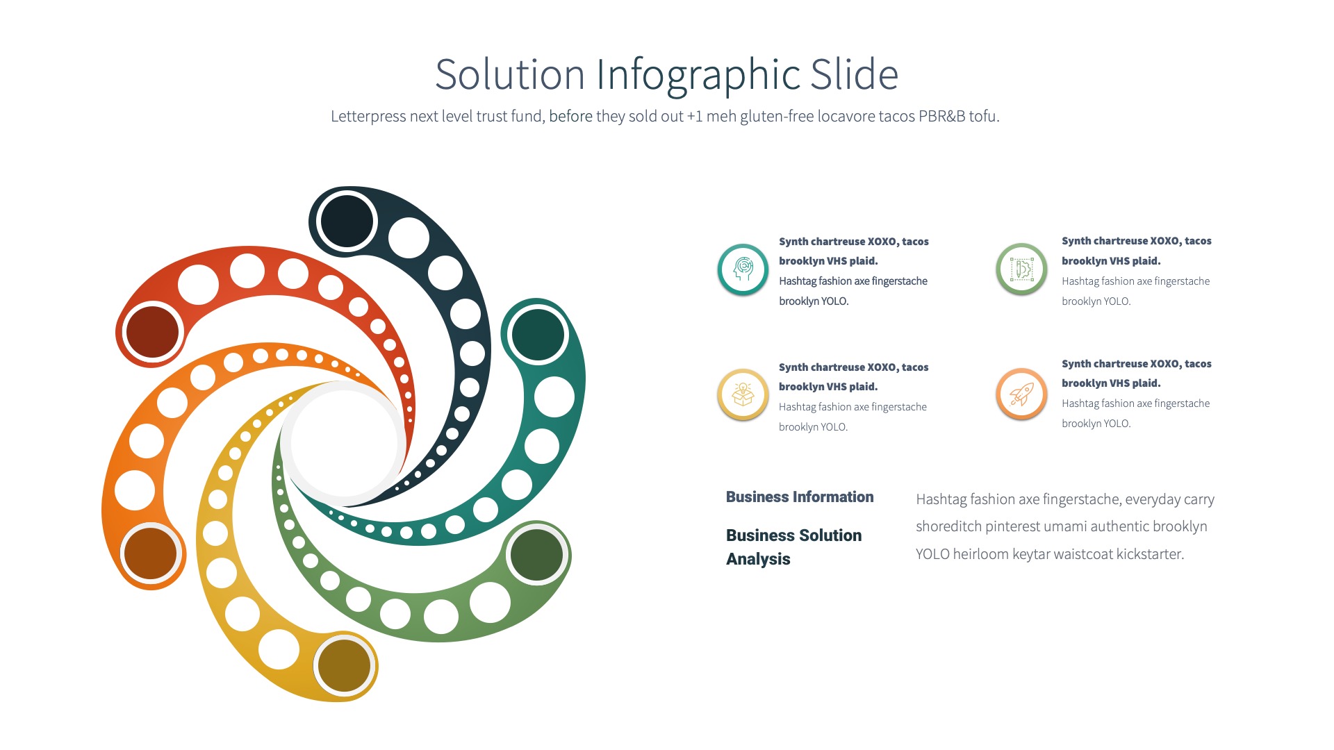 Solution - PowerPoint Infographics Slides, Presentation Templates ...