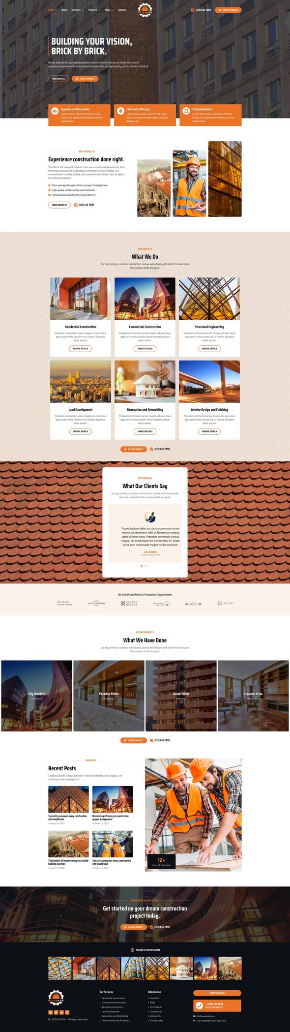 Buildlux - Construction Elementor Pro Template Kit by oxaart | ThemeForest