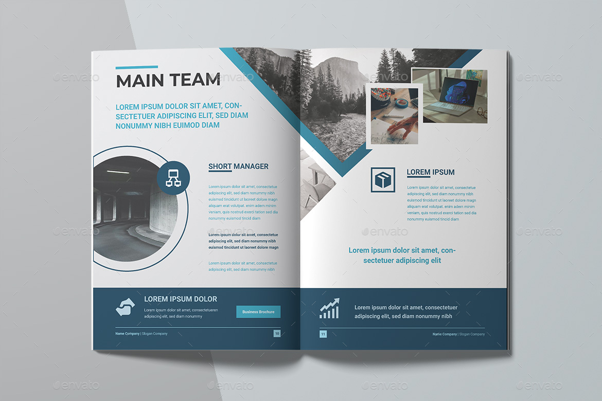 Company Profile, Print Templates | GraphicRiver
