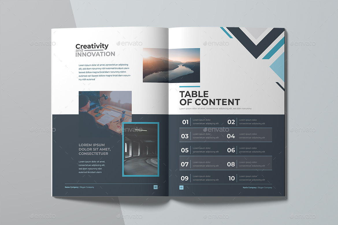 Company Profile, Print Templates | GraphicRiver