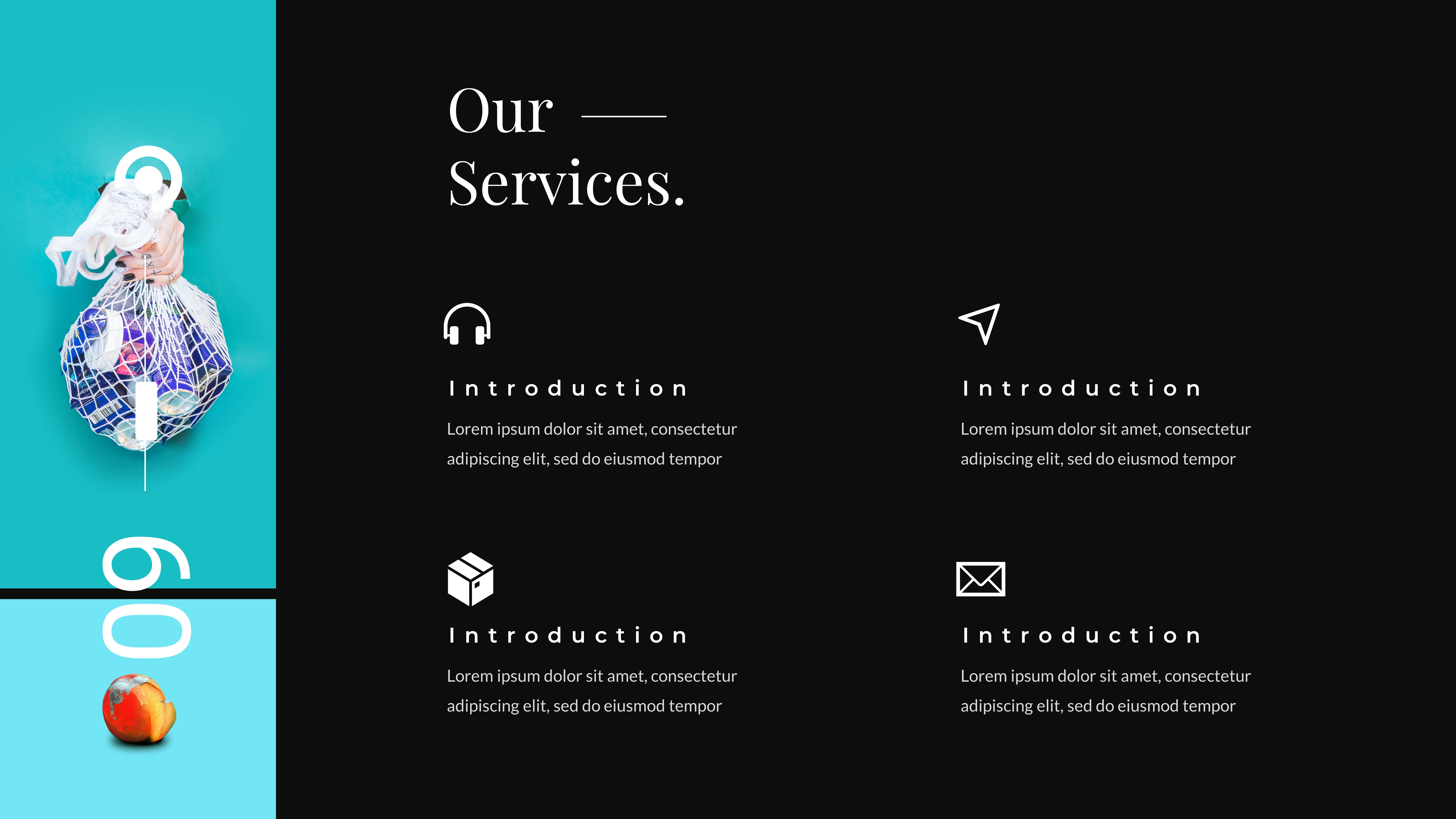 Deep – Creative Business Powerpoint Template, Presentation Templates