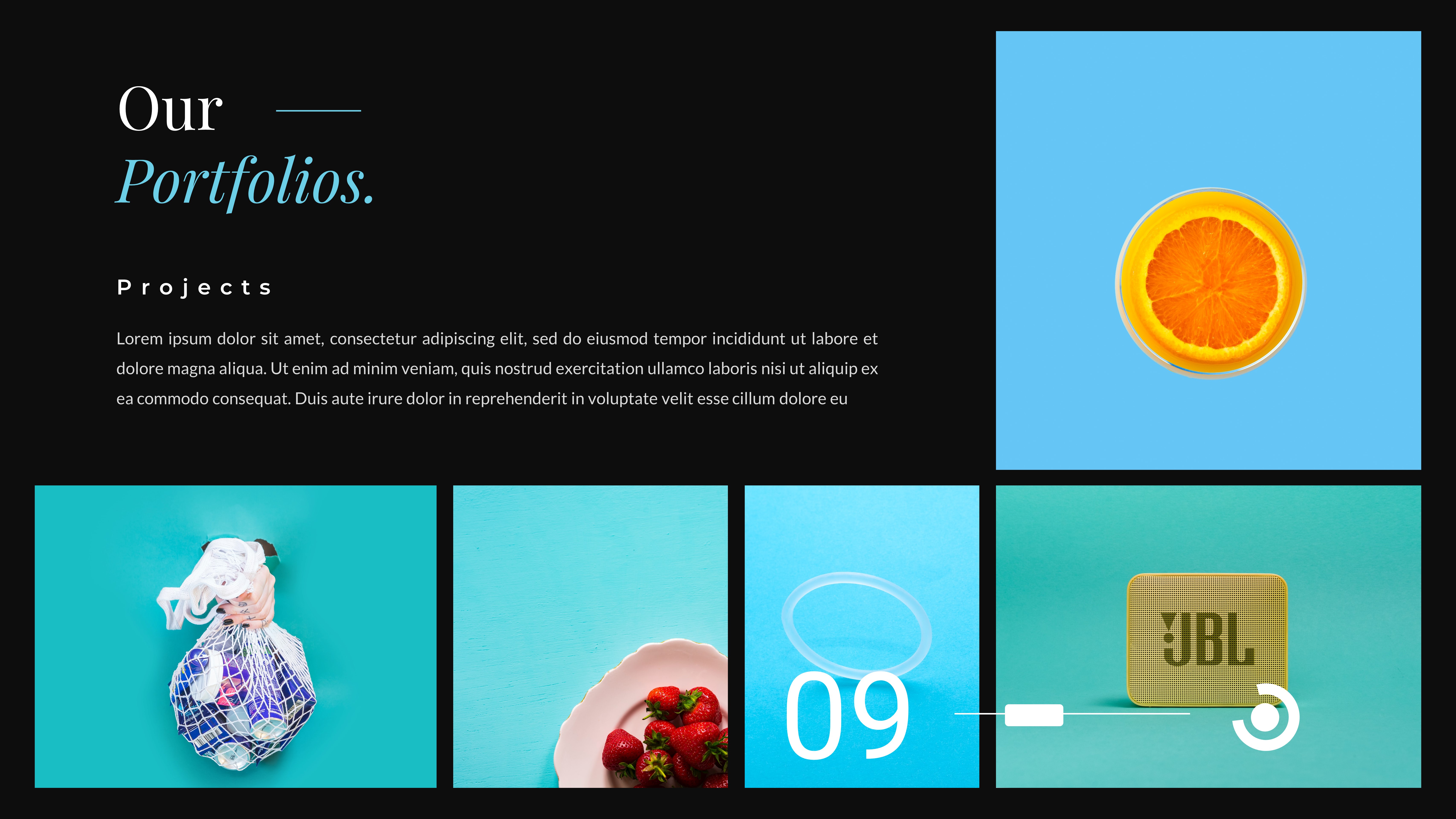 Deep – Creative Business Powerpoint Template, Presentation Templates