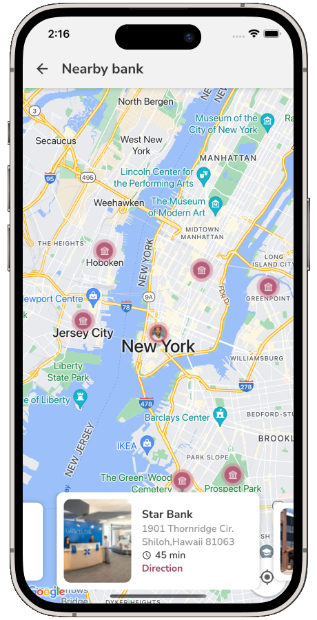 Online Banking App Template In Flutter Multi Language Starbank By Camelcasetechnology