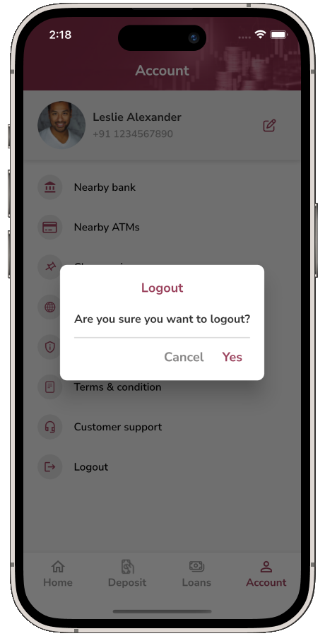 Online Banking App Template In Flutter Multi Language Starbank By Camelcasetechnology