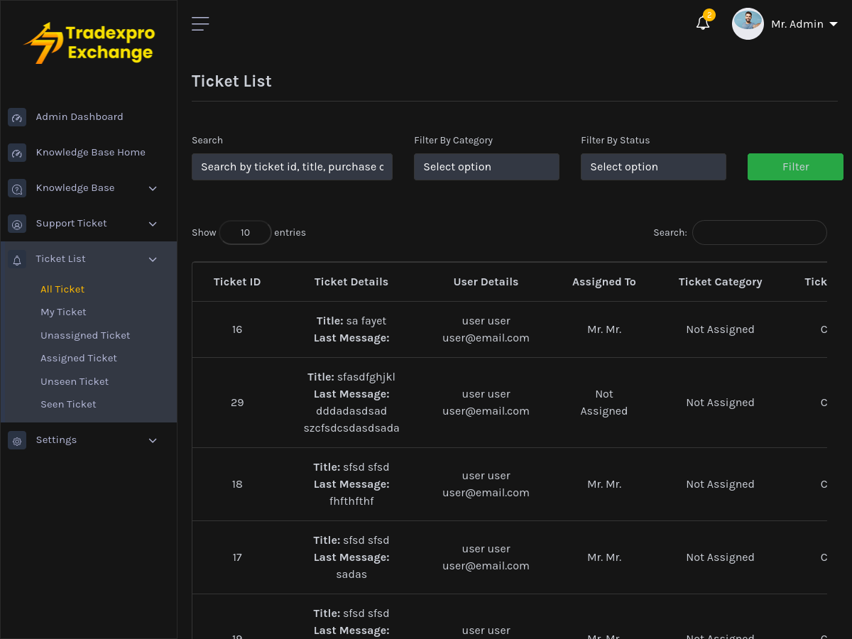 Tradexpro - Knowledge Base Support System Addon by itechtheme | CodeCanyon