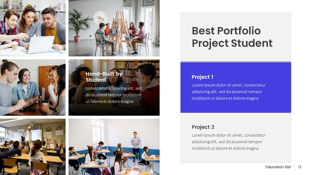 Campus Education PowerPoint Template, Presentation Templates | GraphicRiver
