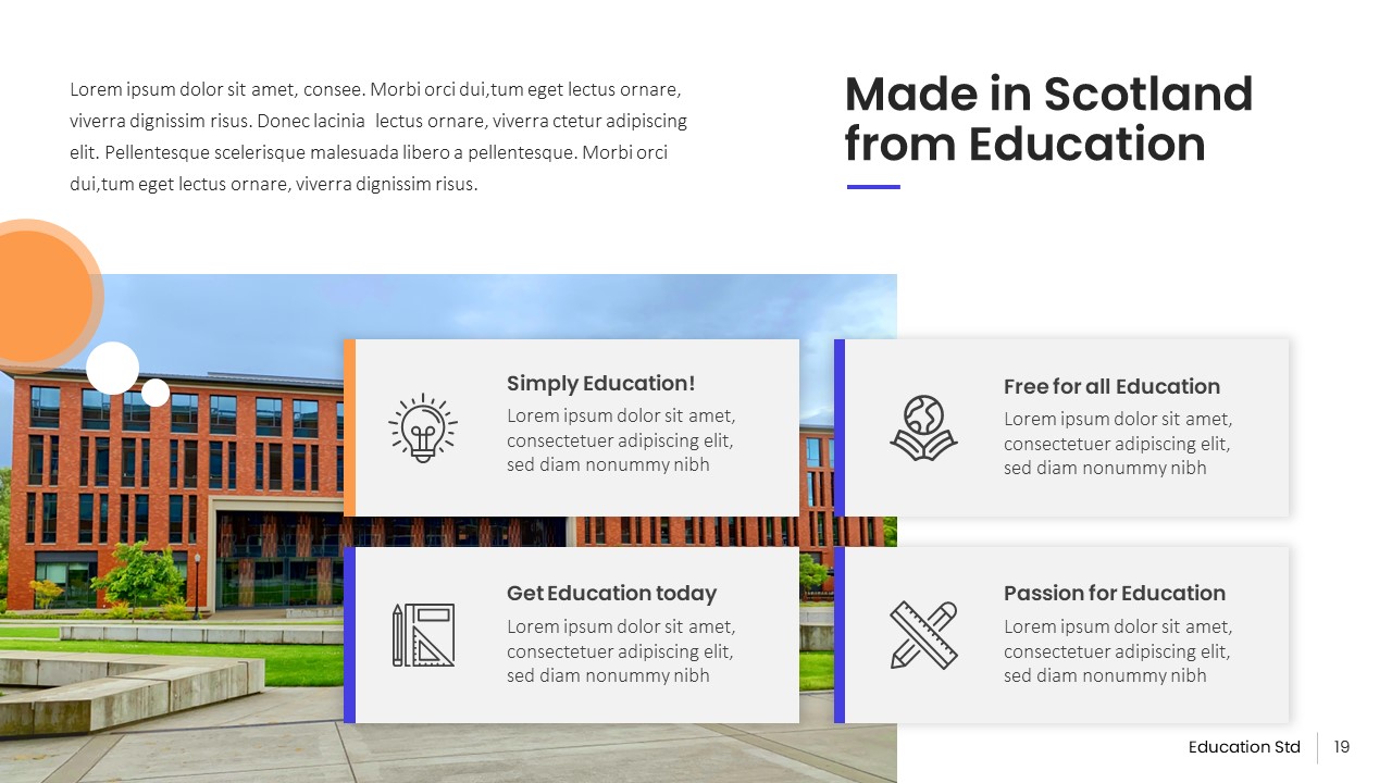 Campus Education PowerPoint Template, Presentation Templates | GraphicRiver