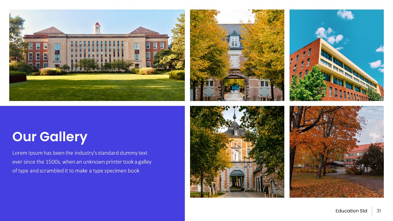 Campus Education PowerPoint Template, Presentation Templates | GraphicRiver