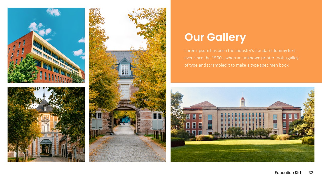 Campus Education PowerPoint Template, Presentation Templates | GraphicRiver