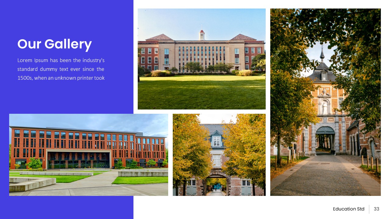 Campus Education PowerPoint Template, Presentation Templates | GraphicRiver