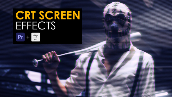 CRT Screen Effects | Premiere Pro, Premiere Pro Templates | VideoHive