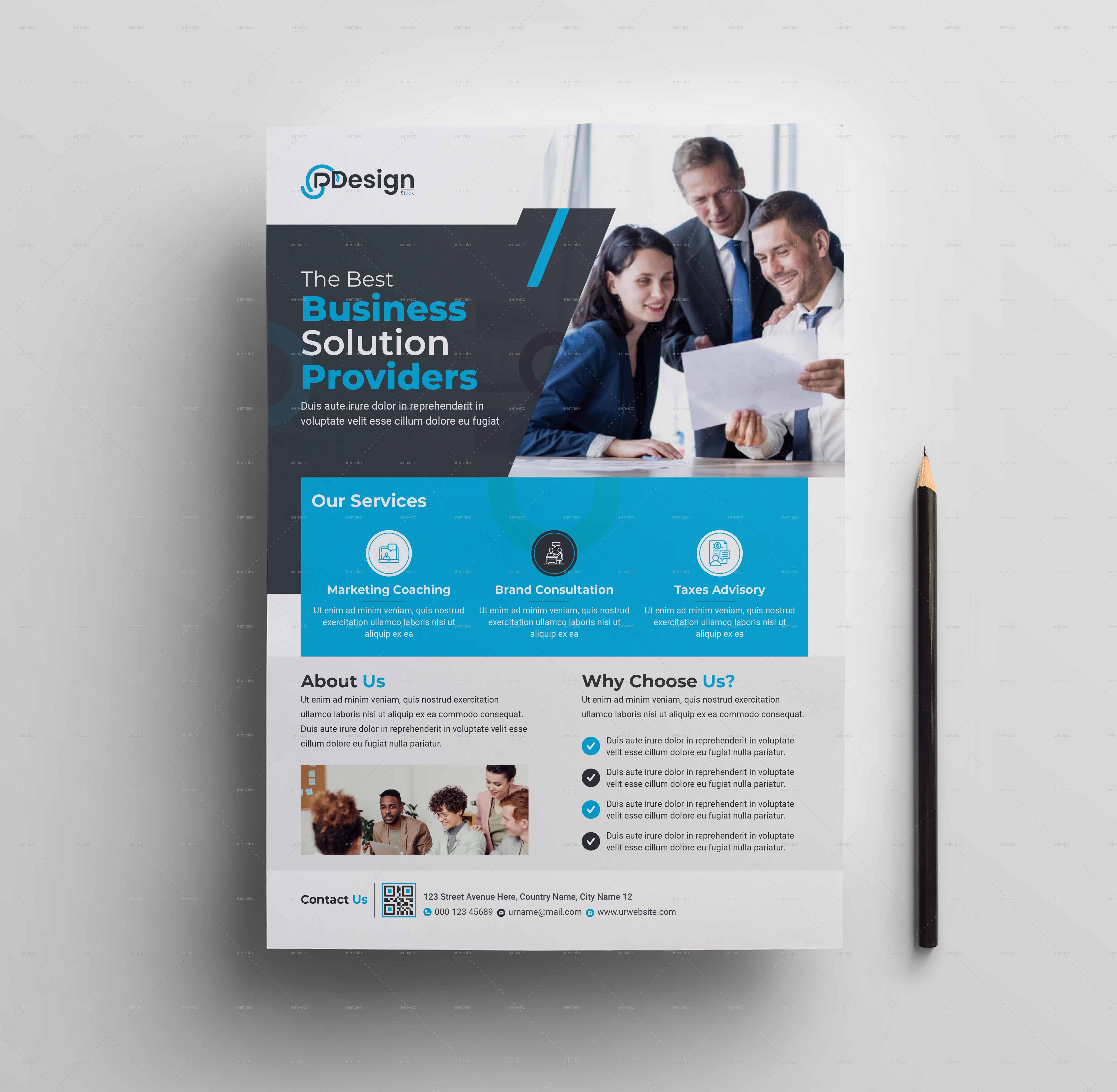 Corporate Business Flyer, Print Templates | GraphicRiver