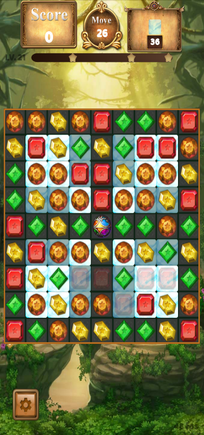 Jewels Temple Quest Clone - Android Studio Match 3 Game with AdMob Ads ...