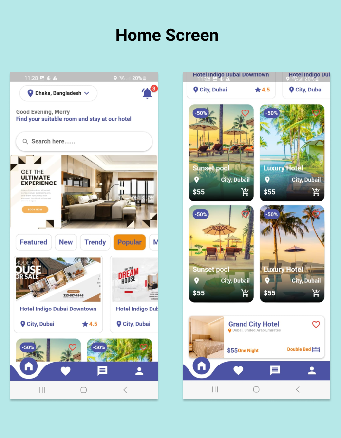 goTour Flutter Hotel Booking UI Kit by DEGITALit | CodeCanyon