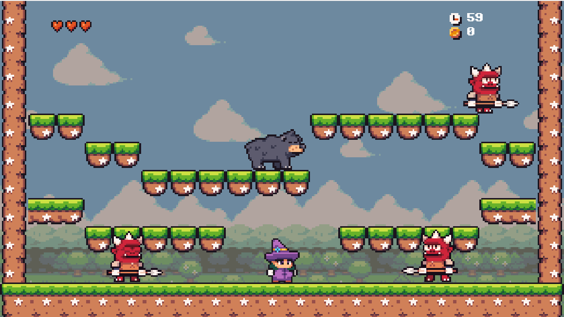 Witchesland Adventure - Template for Construct 3 by AvidGame | CodeCanyon