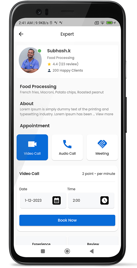 Consultancy Booking App | Book Any consultant App UI | Android & IOS ...