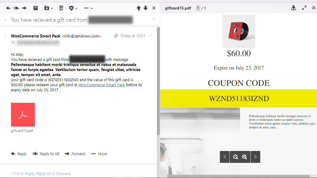 WooCommerce Smart Pack - Gift Card, Wallet, Refund & Reward by zendcrew
