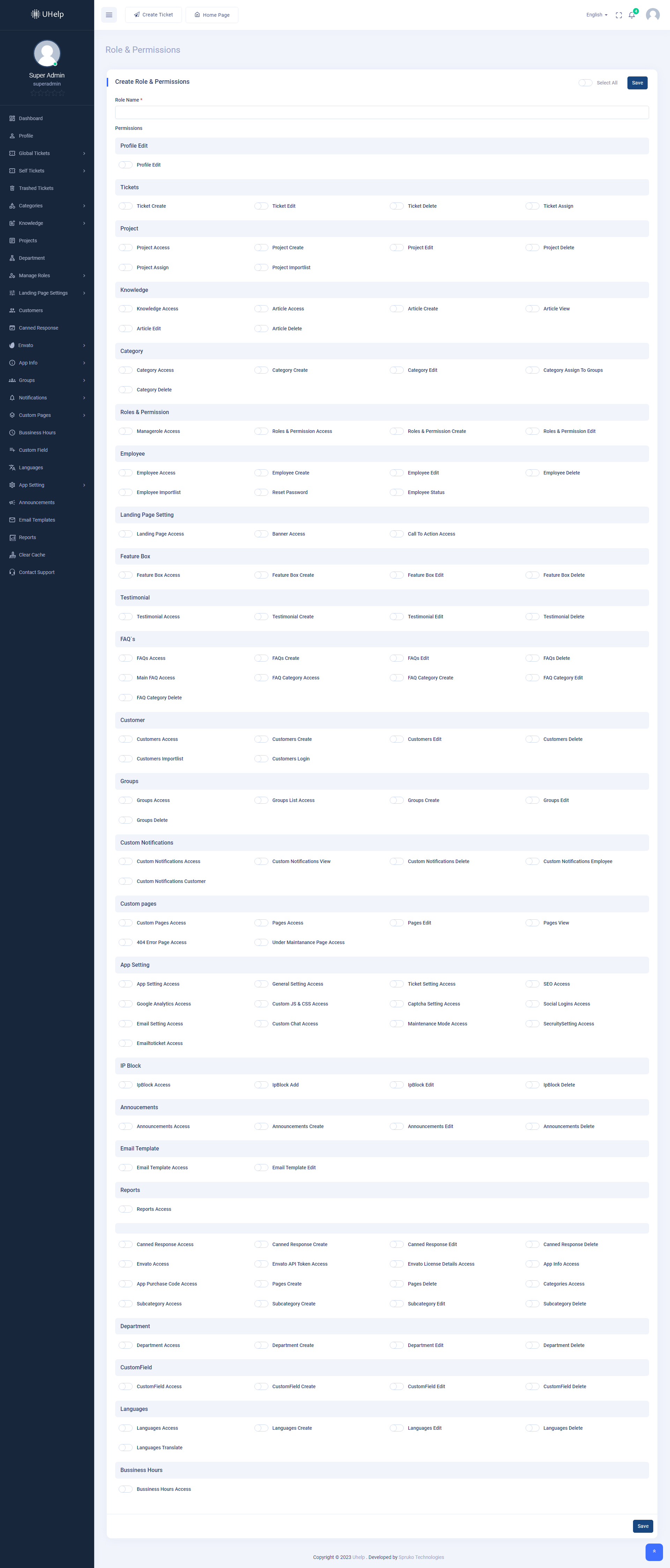 Uhelp - Helpdesk Support Ticketing System by SPRUKO | CodeCanyon