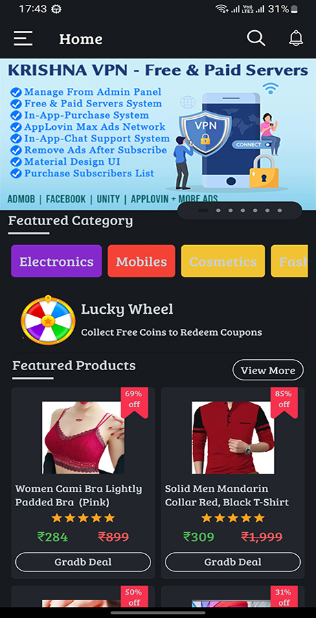 Affiliator - All In One Affiliate Marketing Android App With Admin ...