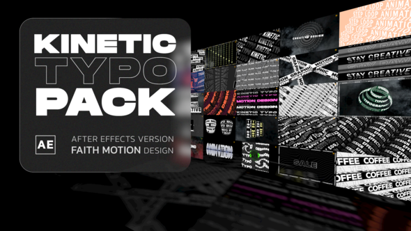 Kinetic Typography, After Effects Project Files | VideoHive