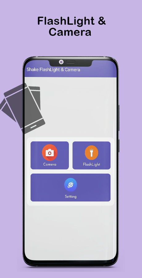 Shake Camera & FlashLight by Three_cube | CodeCanyon