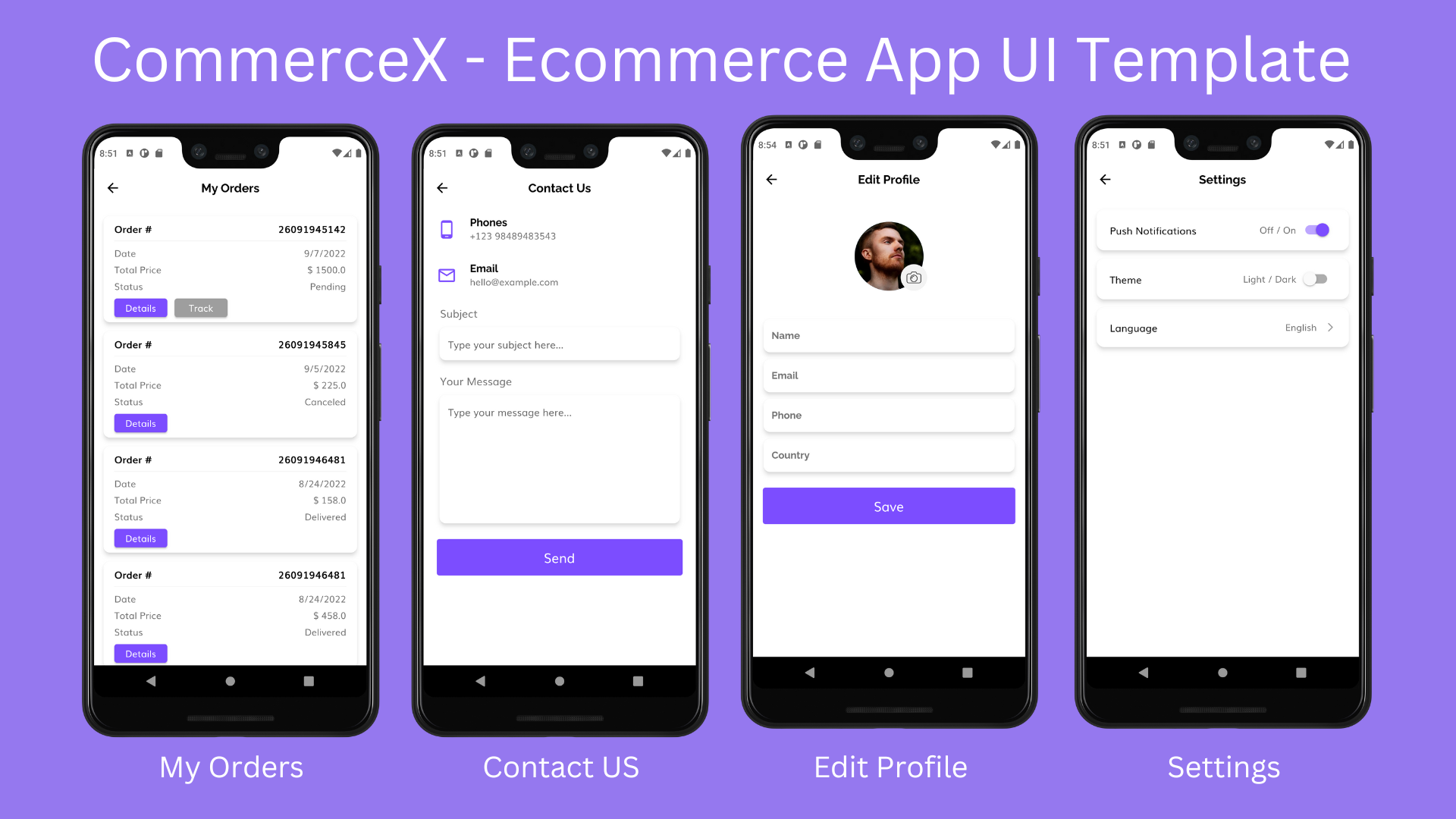 Commerce App Flutter Ecommerce Template By Pacifylabs Codecanyon