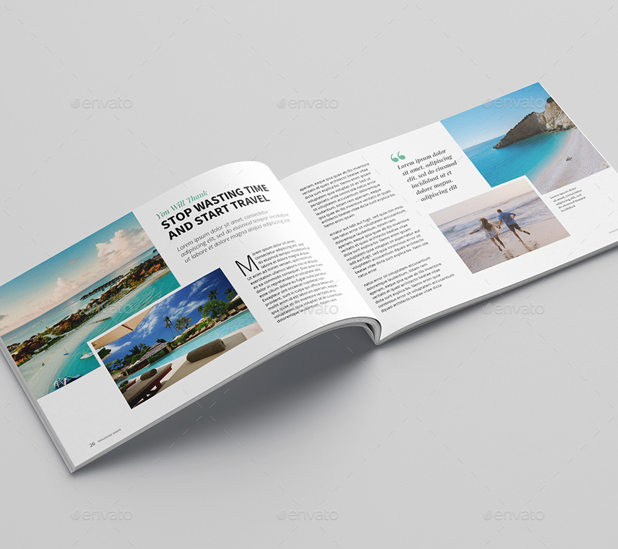 Magazine Template, Print Templates | GraphicRiver